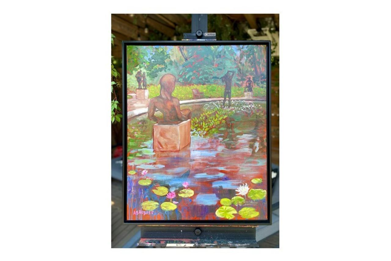 Live Painting by Andrew S. Hiebert | Powered by Givergy